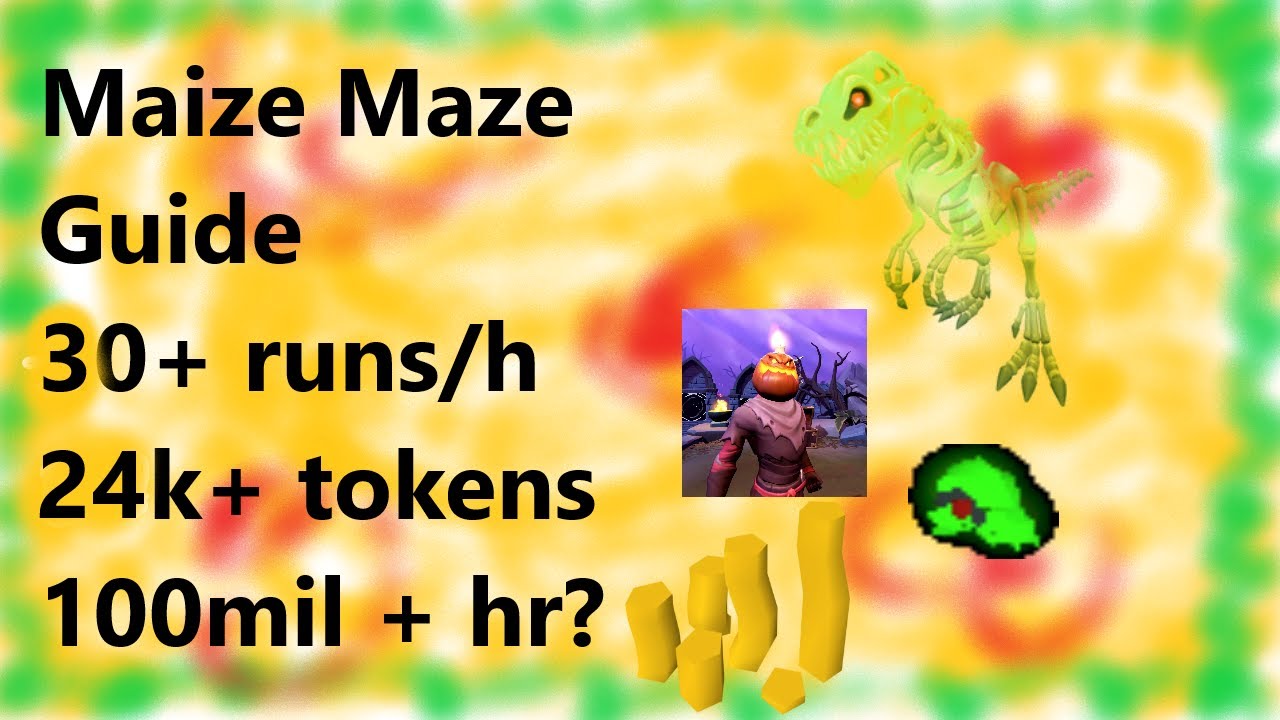 XJ9's Maize Maze Guide - 100mil+ hour - 16-24k Spooky tokens an hour ...