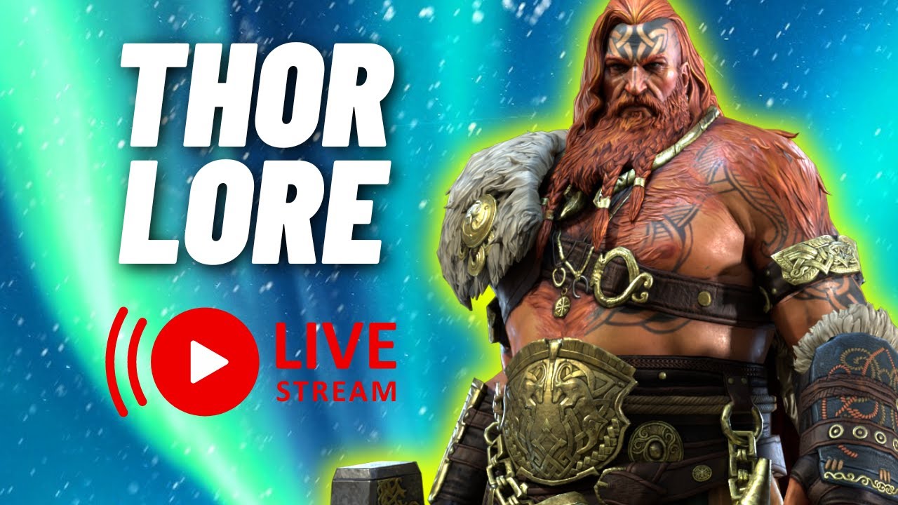 LIVE: Thor Faehammer [LORE] - RAID Shadow Legends - YouTube