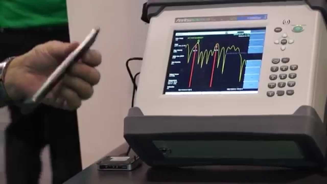 Anritsu at CTIA - Spectrum Analyzer - MS2720T / BTS Master - YouTube