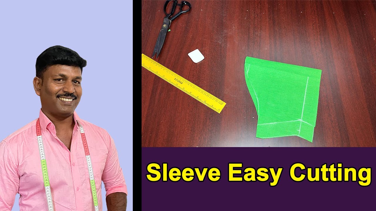 Sleeve Easy Cutting Detailly Explain In Tamil Tailor Bro Youtube