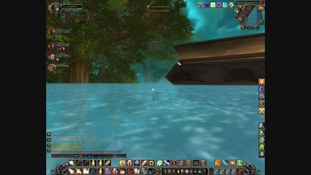 Isle of Conquest - World of Warcraft PTR 3.2 No Man's Land Exploration ...