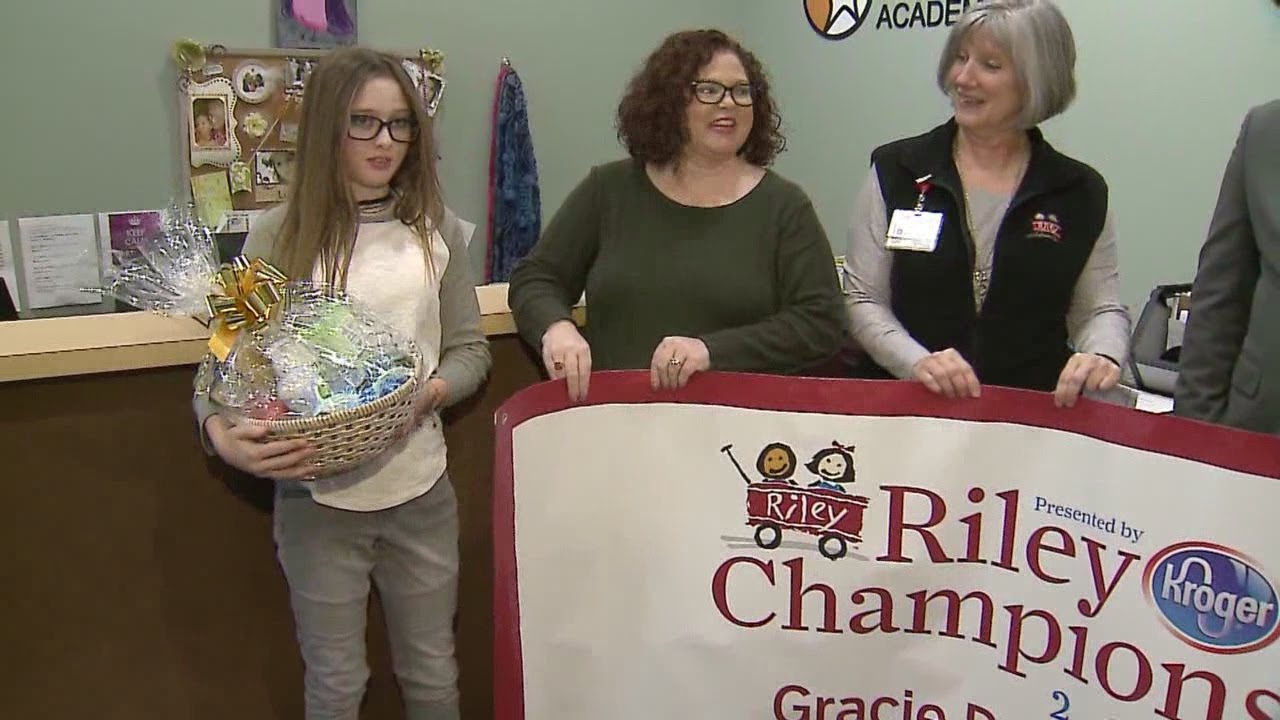 Gracie Bennett honored as 2018 Riley champion - YouTube