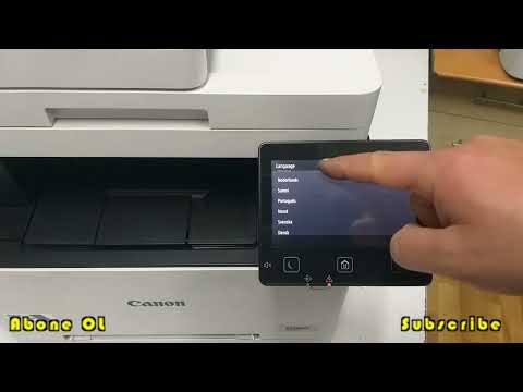 Canon i sensys MF-635cx Reset/Hard Reset/Factory Reset/Resetleme/Sıfırlama
