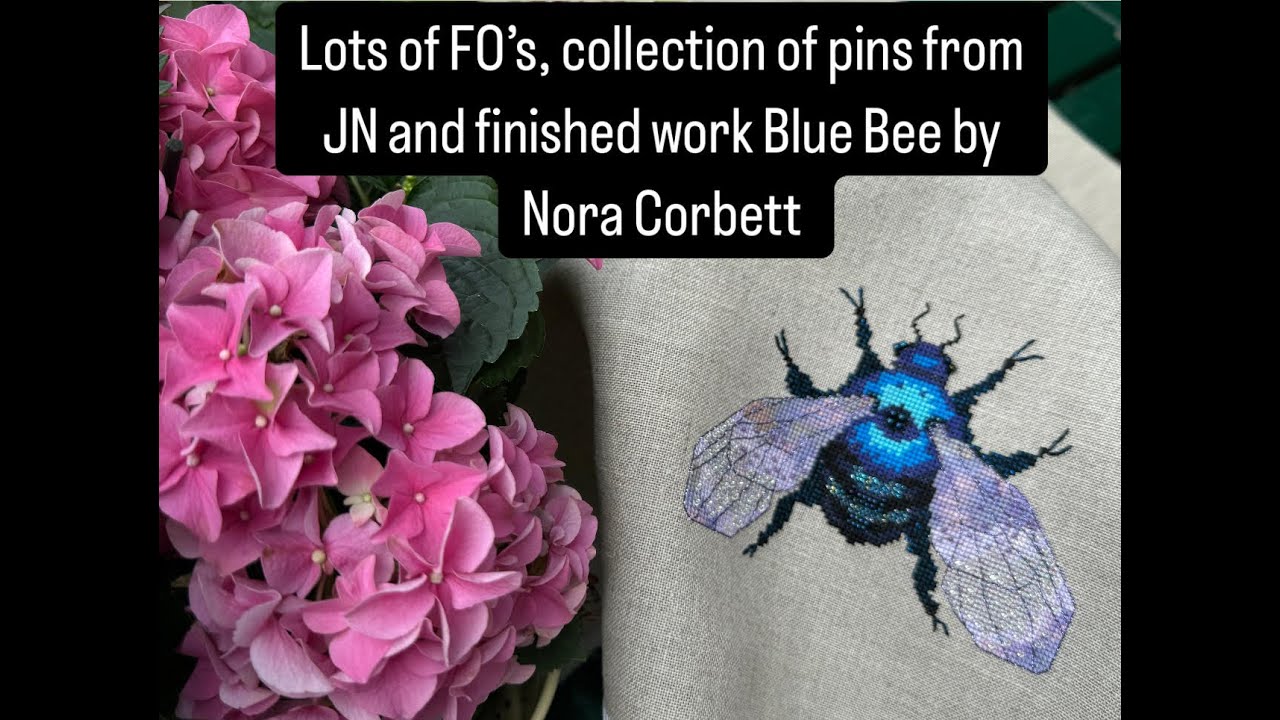230. Blue Bee by Nora Corbett, Just Nan pin collection and lots of ...