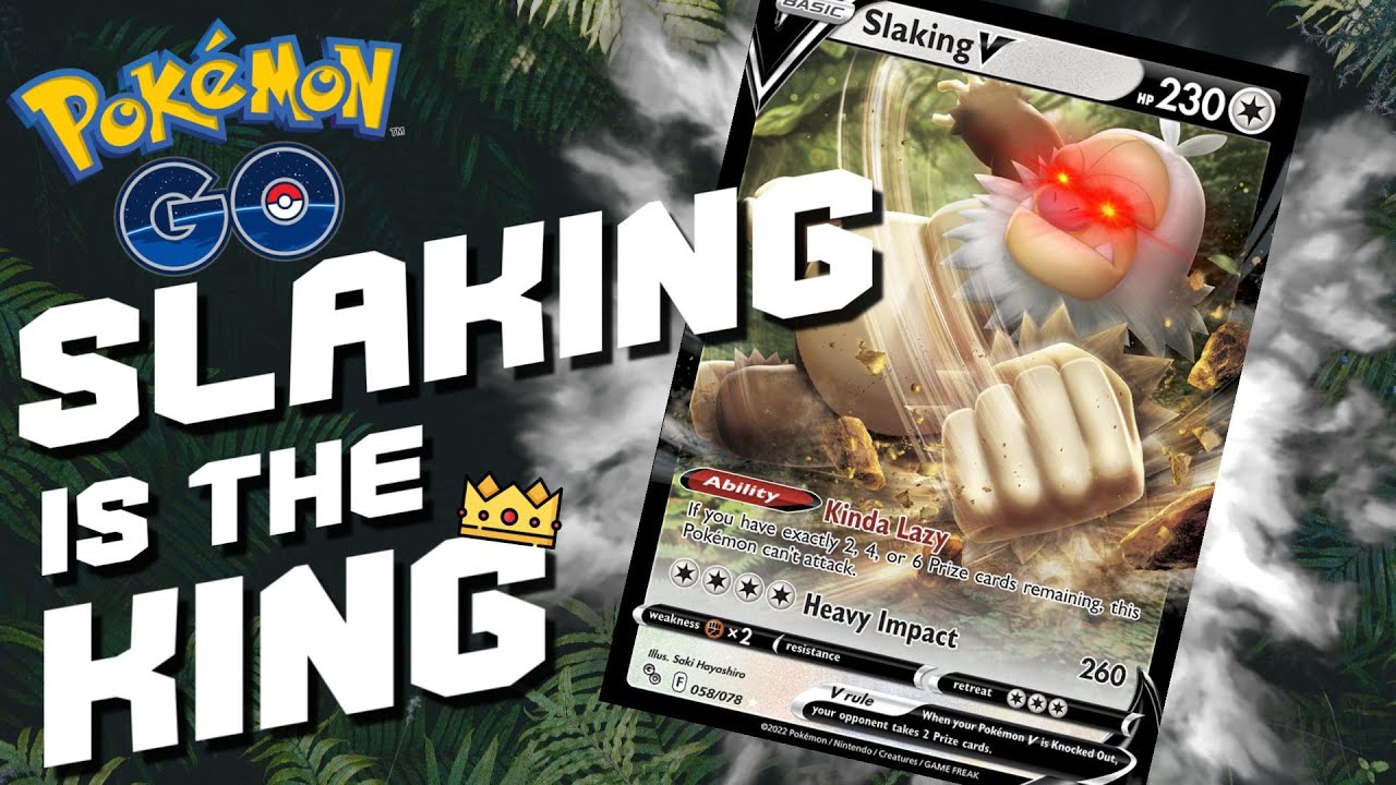 Slaking V ONE-SHOT's VSTARS! The Best Pokemon V Card from the Pokemon ...
