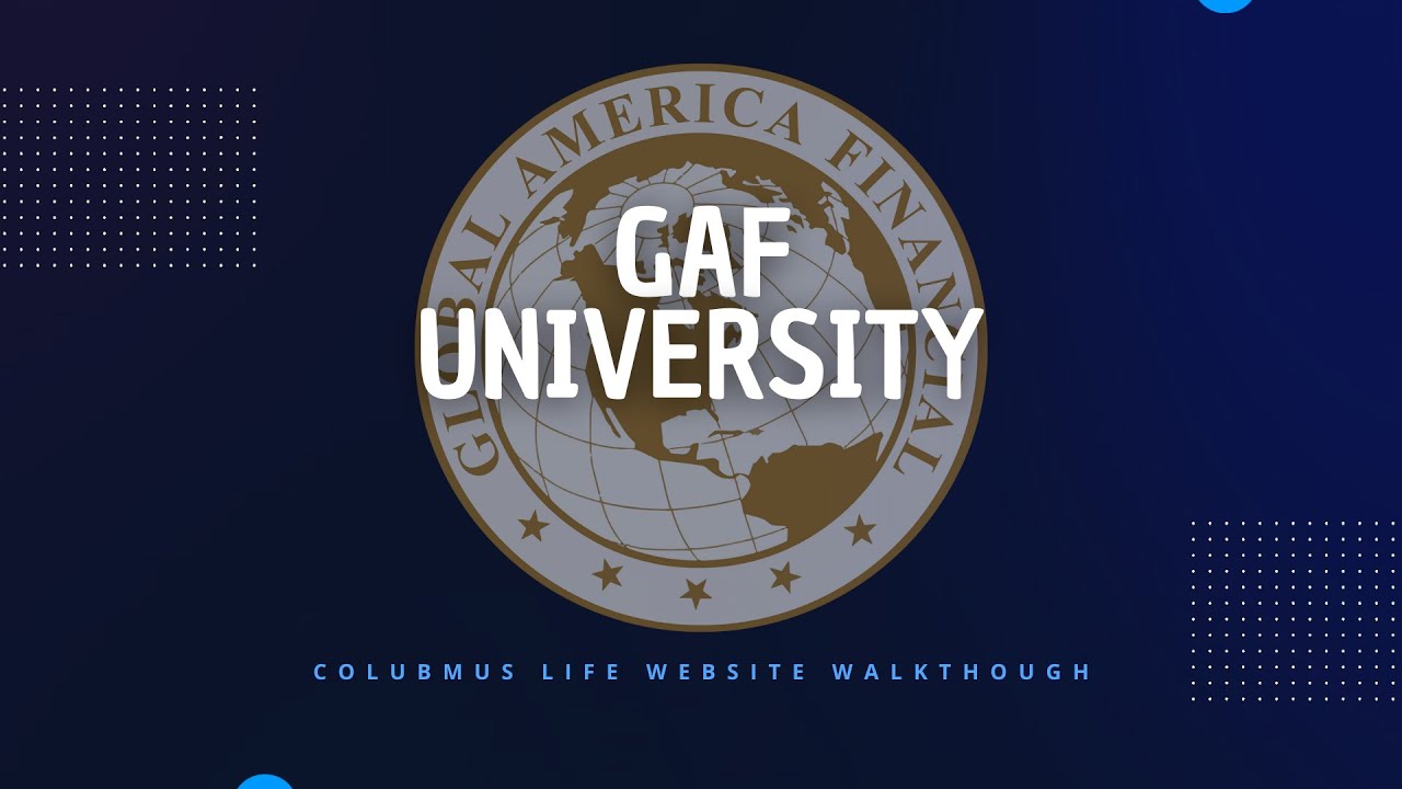 Columbus Life Website Walkthrough - YouTube