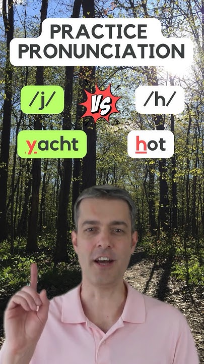 Let's Practice Your American English Pronunciation: /j/ vs /h/ - YouTube