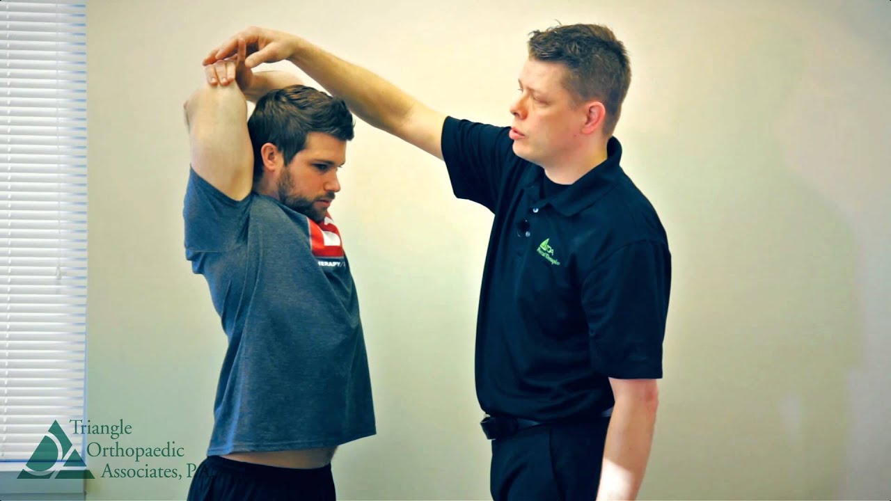 Triceps Stretch - YouTube