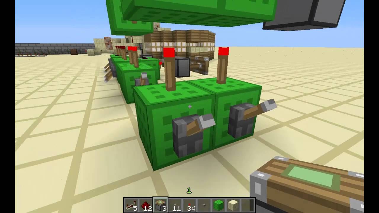 One Wide Minecraft AND Gate - YouTube