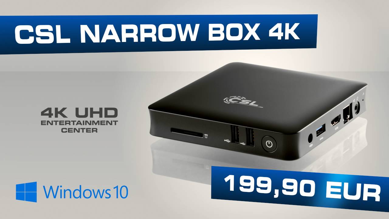 CSL Narrow Box 4K - YouTube