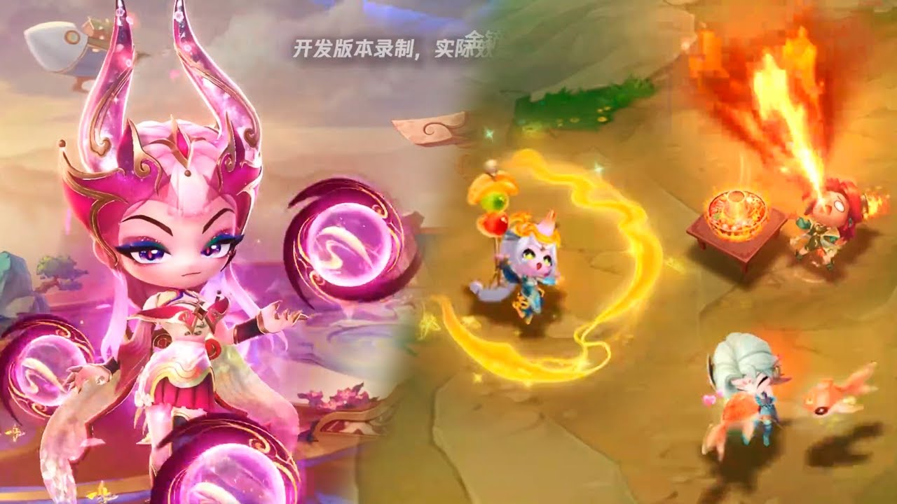 NEW Syndra Prestige, Soraka, Zeri & Kai'Sa - Chibi Preview -TFT: Golden ...