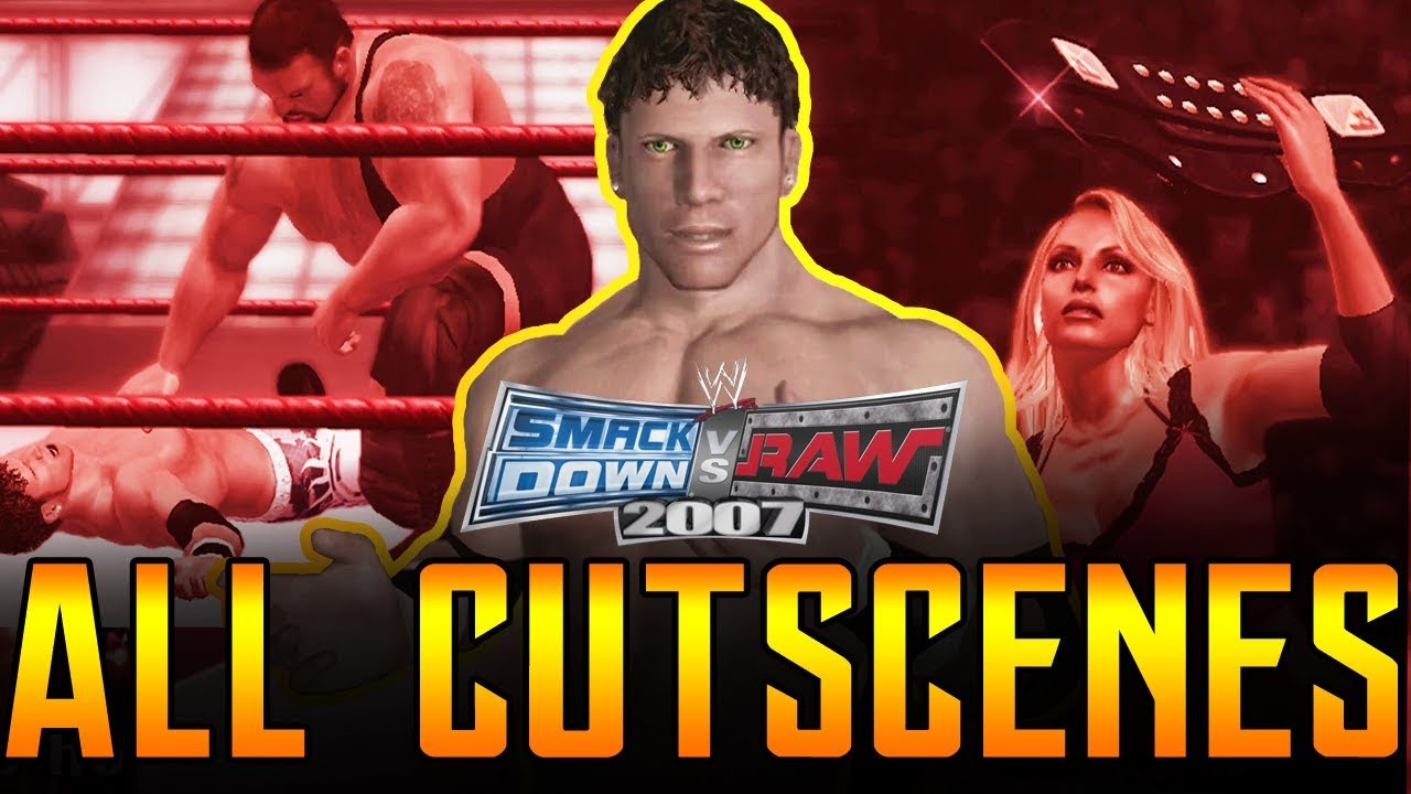 WWE Smackdown Vs Raw 2007 - ALL CUT SCENES - Season Mode (RAW) - YouTube
