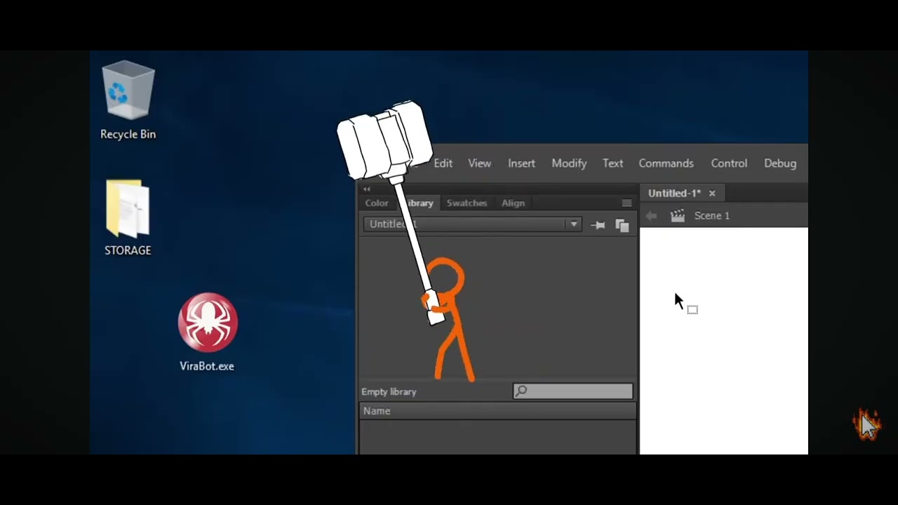 Animator vs Animation lồng tiếng (#5) Sự xuất hiện của virus ViraBot ...