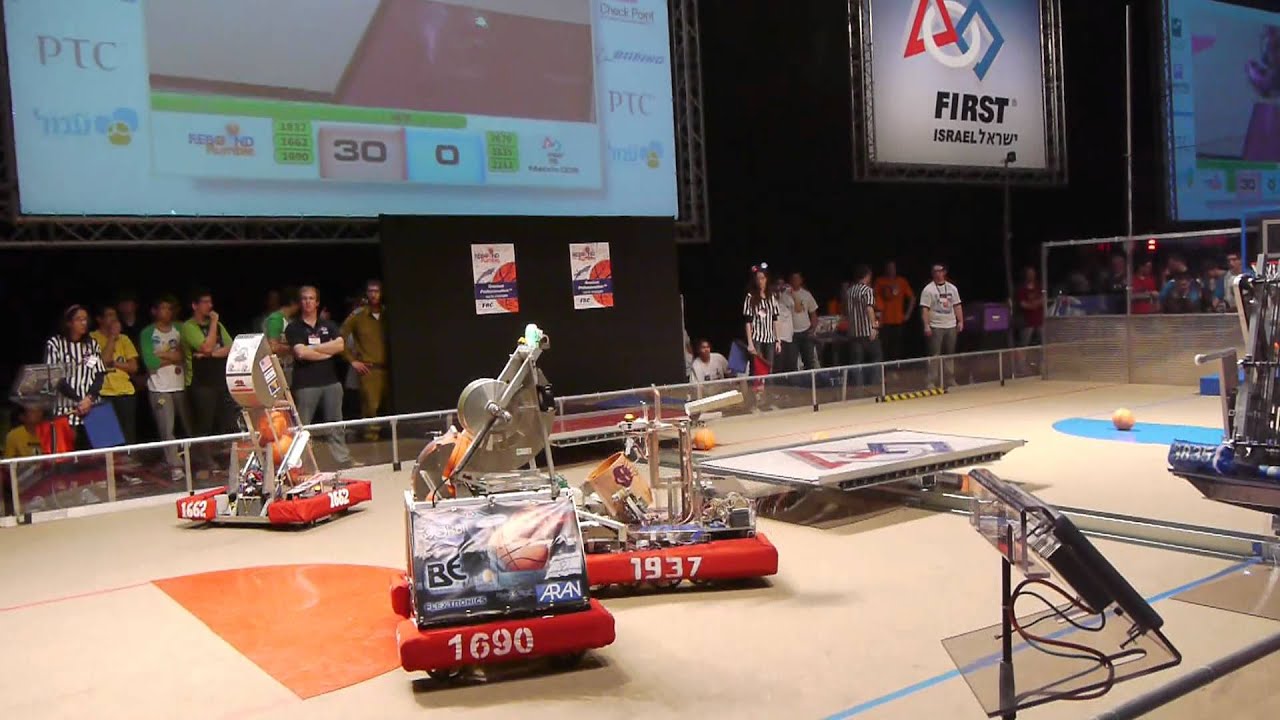 FRC 2012 Israel - Second Quasi-Final match, with Elysium 1937 - YouTube