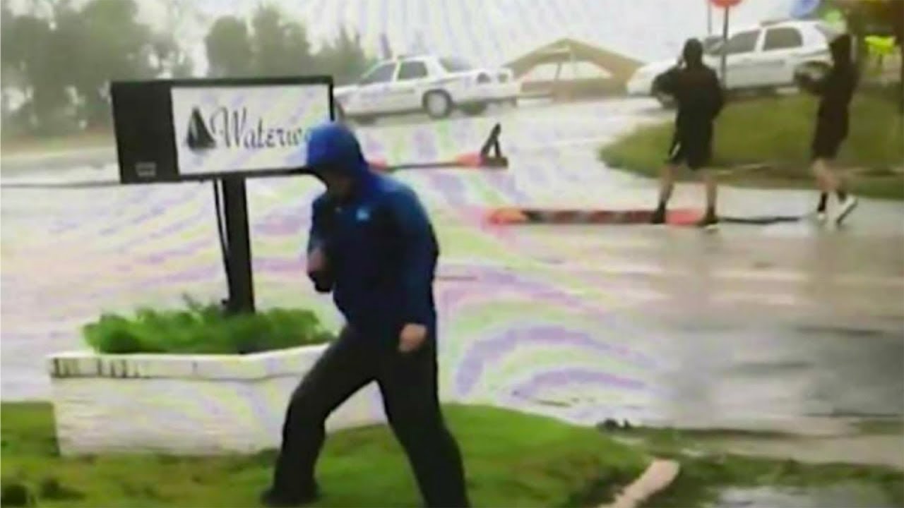 Weather Channel defends reporter accused faking struggling against ...