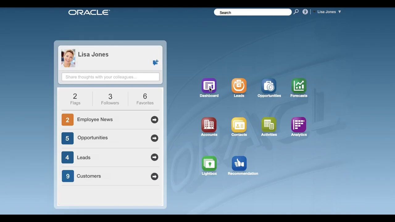 Ventas - CRM - Oracle Sale Cloud - YouTube