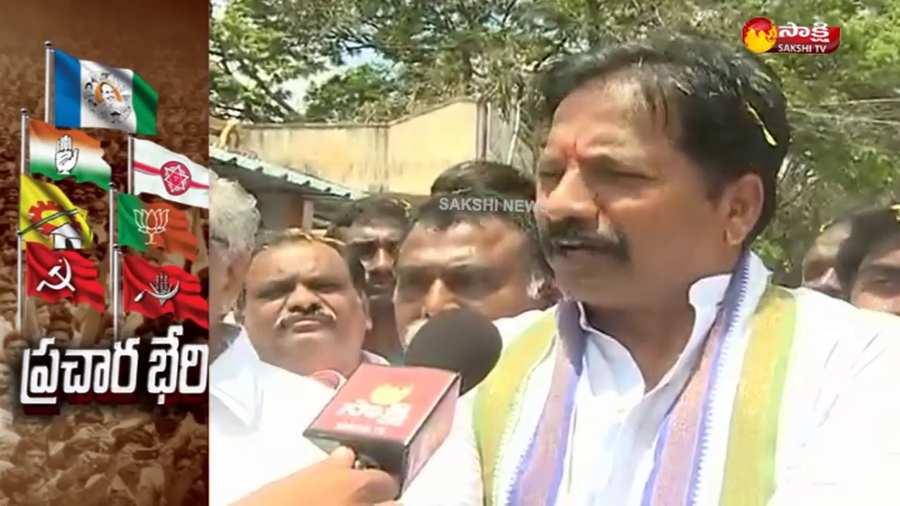 YSRCP Bapatla MLA Candidate Kona raghupathi Files Nomination - Watch ...
