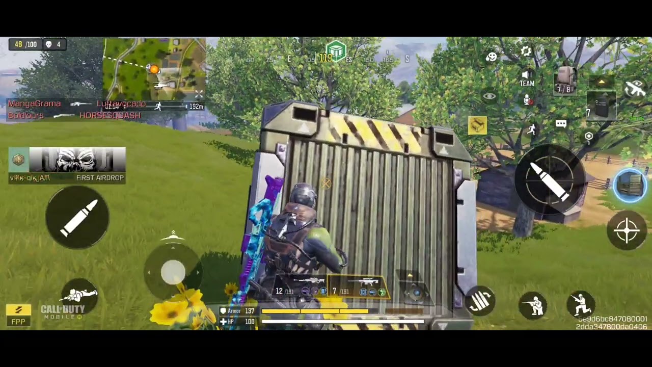 Nova gas kills enemy while I'm standing in the storm outside the safe ...