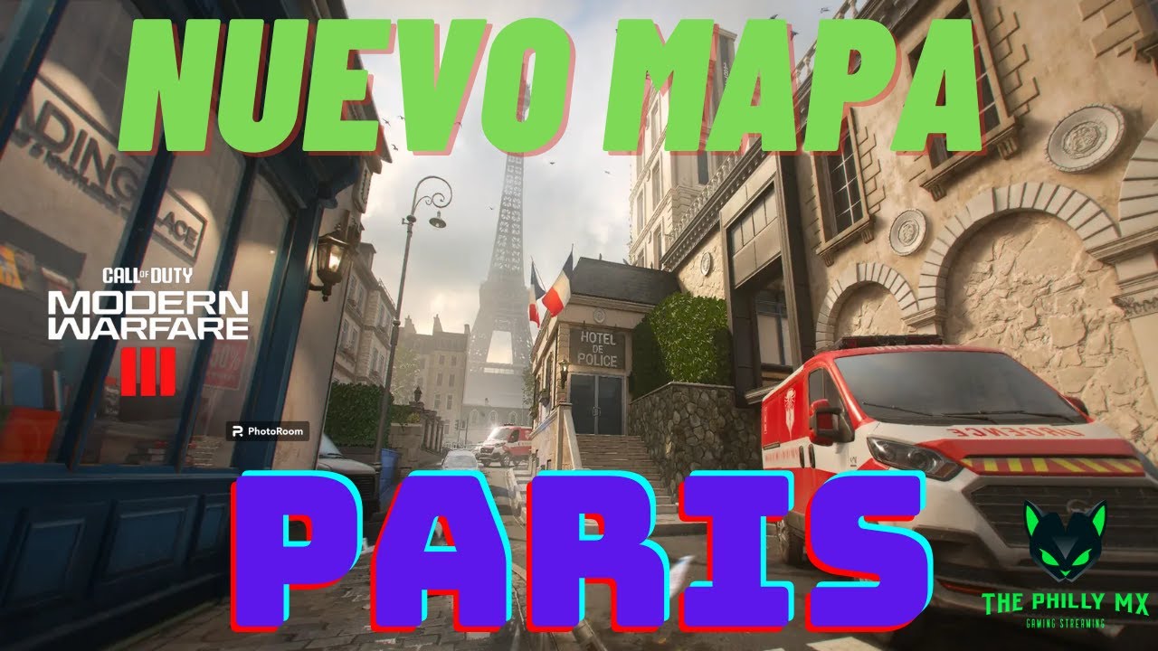 Así es el NUEVO MAPA PARIS! Muy bonito... MODERNWARFAREIII - GAMEPLAY ...