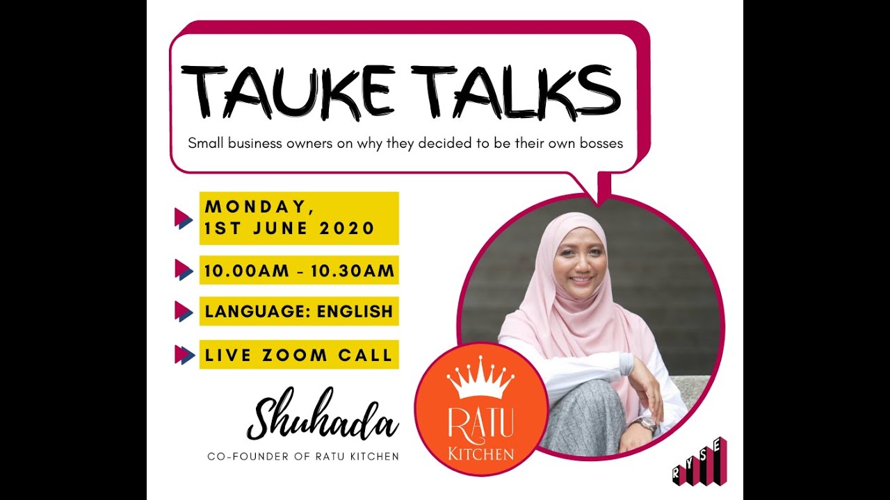 #11 Tauke Talks with Shuhada from Ratu Kitchen - YouTube