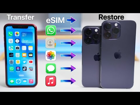 How to Transfer Everything to a New iPhone 14 and 14 Pro