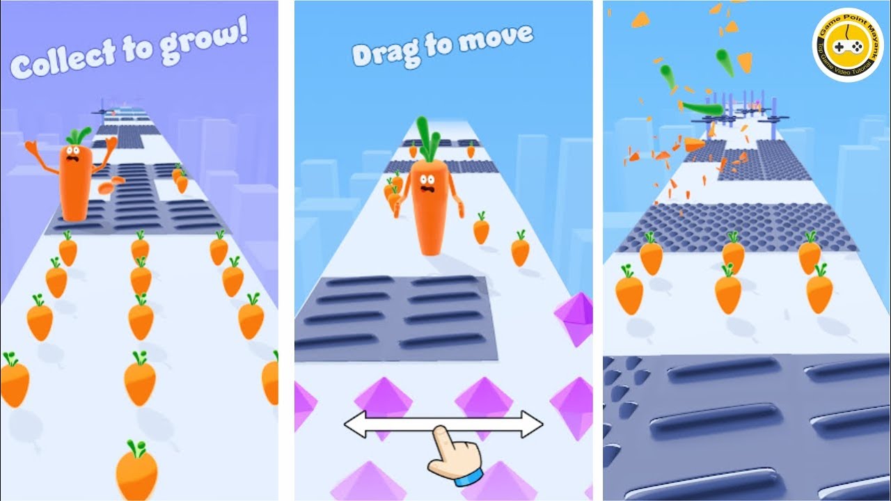 3D Veggie Run All Levels Mobile Gameplay Walkthrough iOS | Android Game ...