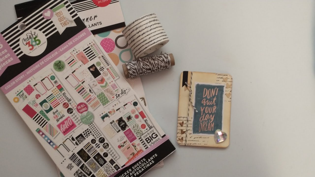 Craft with Me / ATC / Jan Week 2 - YouTube