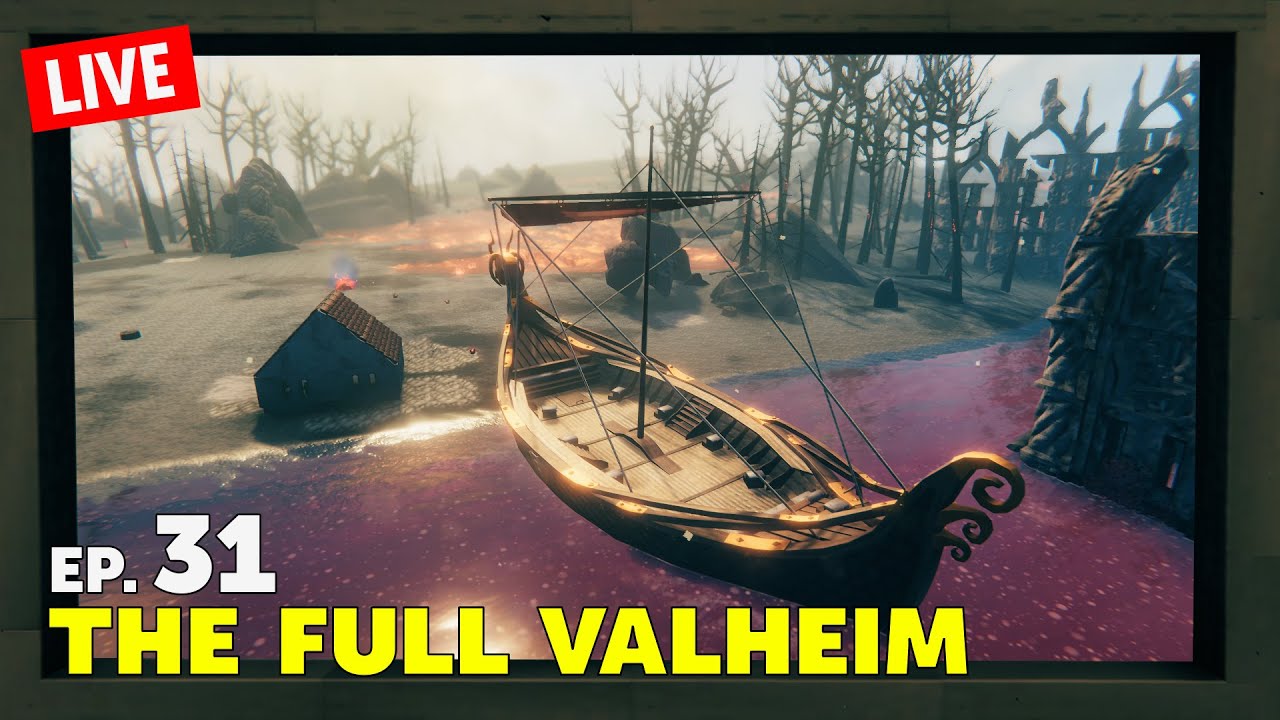 Heading to the Ashlands - Ep. 31 | Valheim Full Playthrough - YouTube