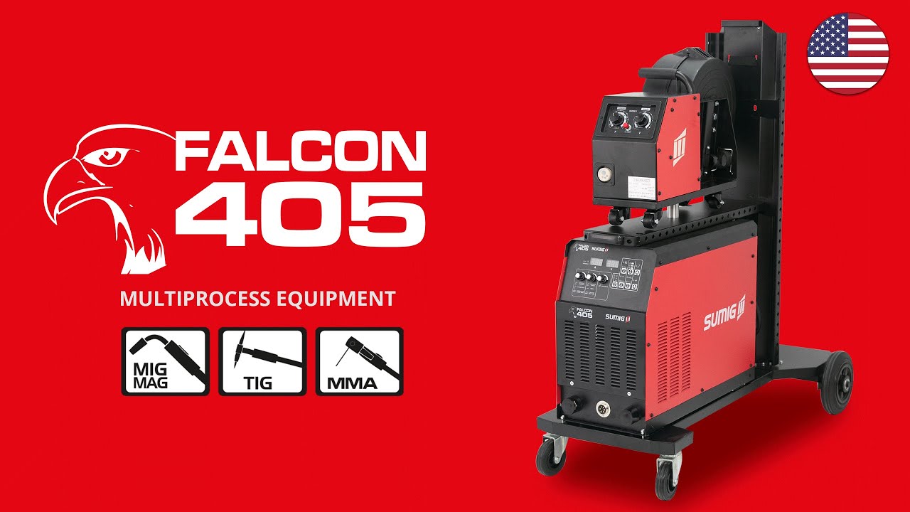 FALCON 405 - MIG/MAG and MMA Welding Machine | SUMIG - YouTube