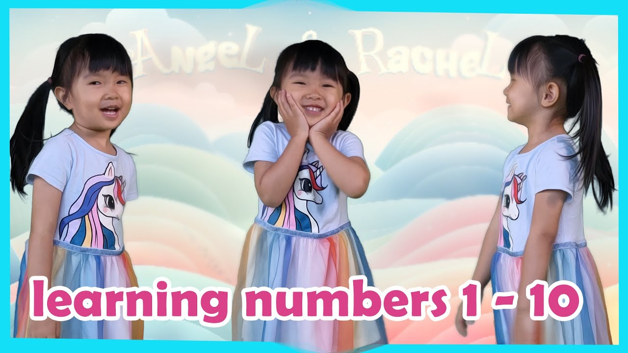 Preschool learning together with Rachel : Numbers 1 to 10 - YouTube