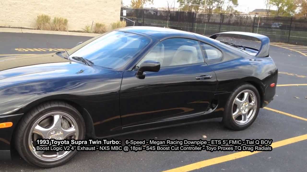 Supra - Boost Logic Exhaust v2- Tial Q 50mm BOV - YouTube