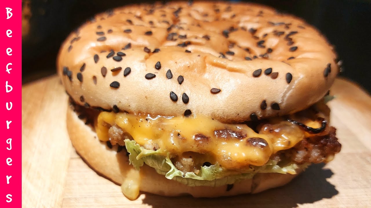 Classic Beef Smash Burger Recipe - YouTube