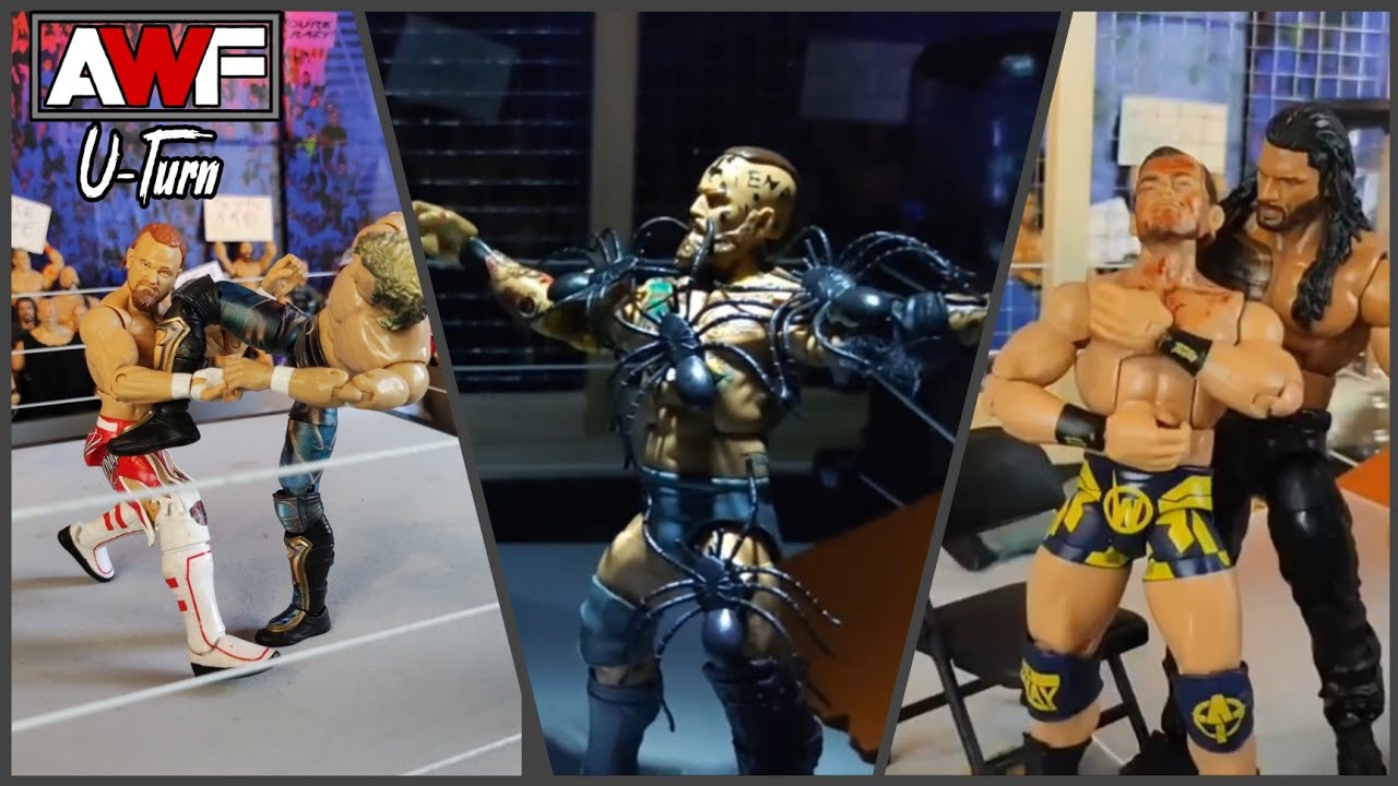 AWF U-TURN 22' - wwe action figure match ppv - YouTube