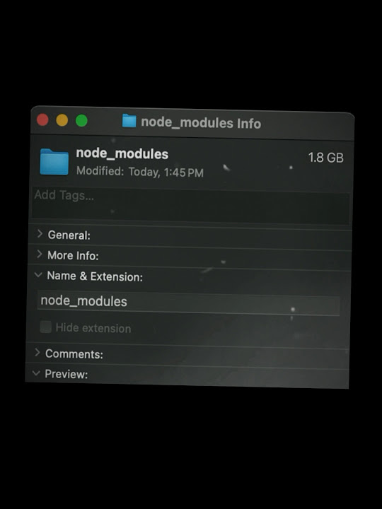 My Nodemodules Folder Is Way Too Big Javascript Nodejs Programming Coding Youtube