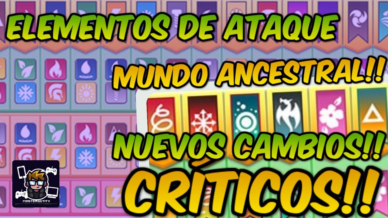 CAMBIO EN LOS CRÍTICOS DE LOS ELEMENTOS BÁSICOS Y ANCESTRALES "NUEVA ...