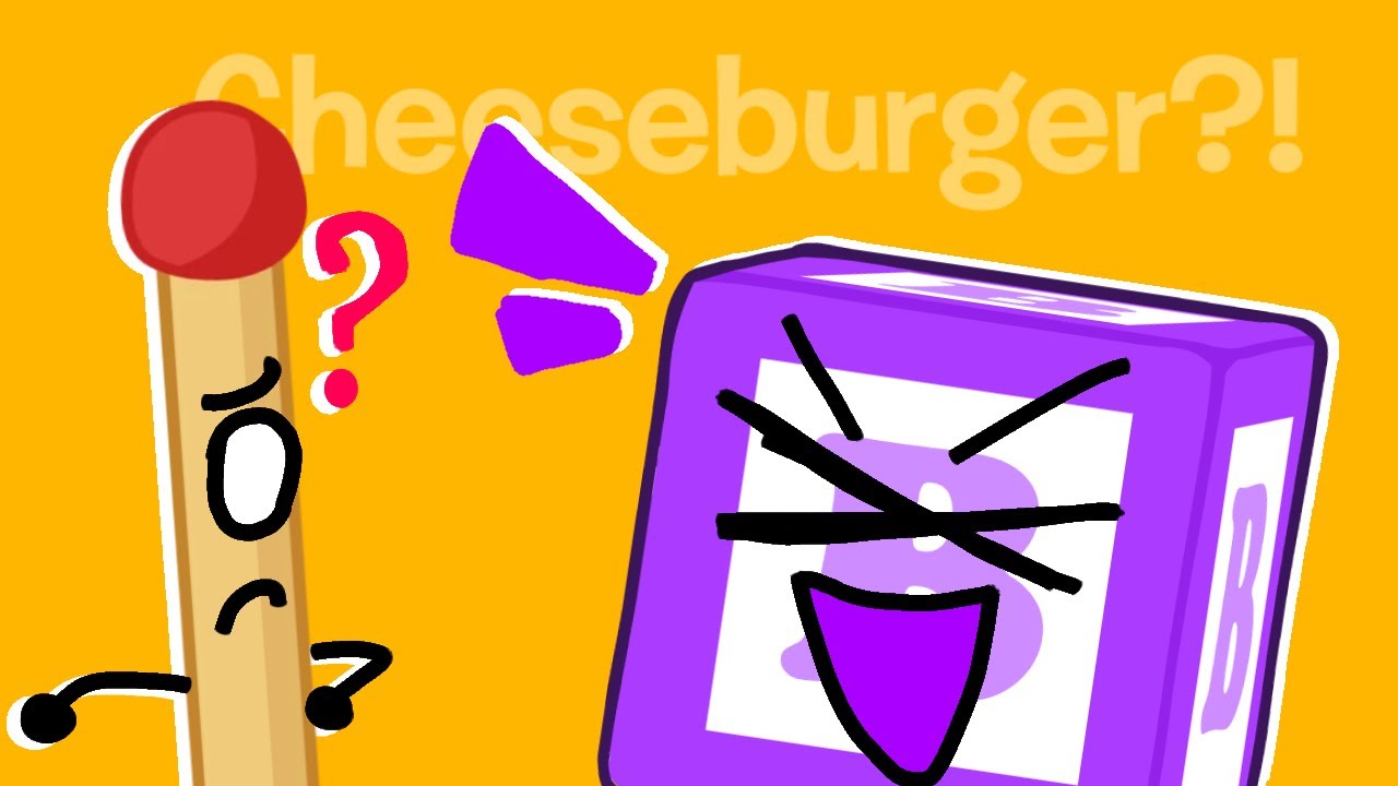 Why you put cheese on B Block's Cheeseburger?| Animatic Battle & Battle ...