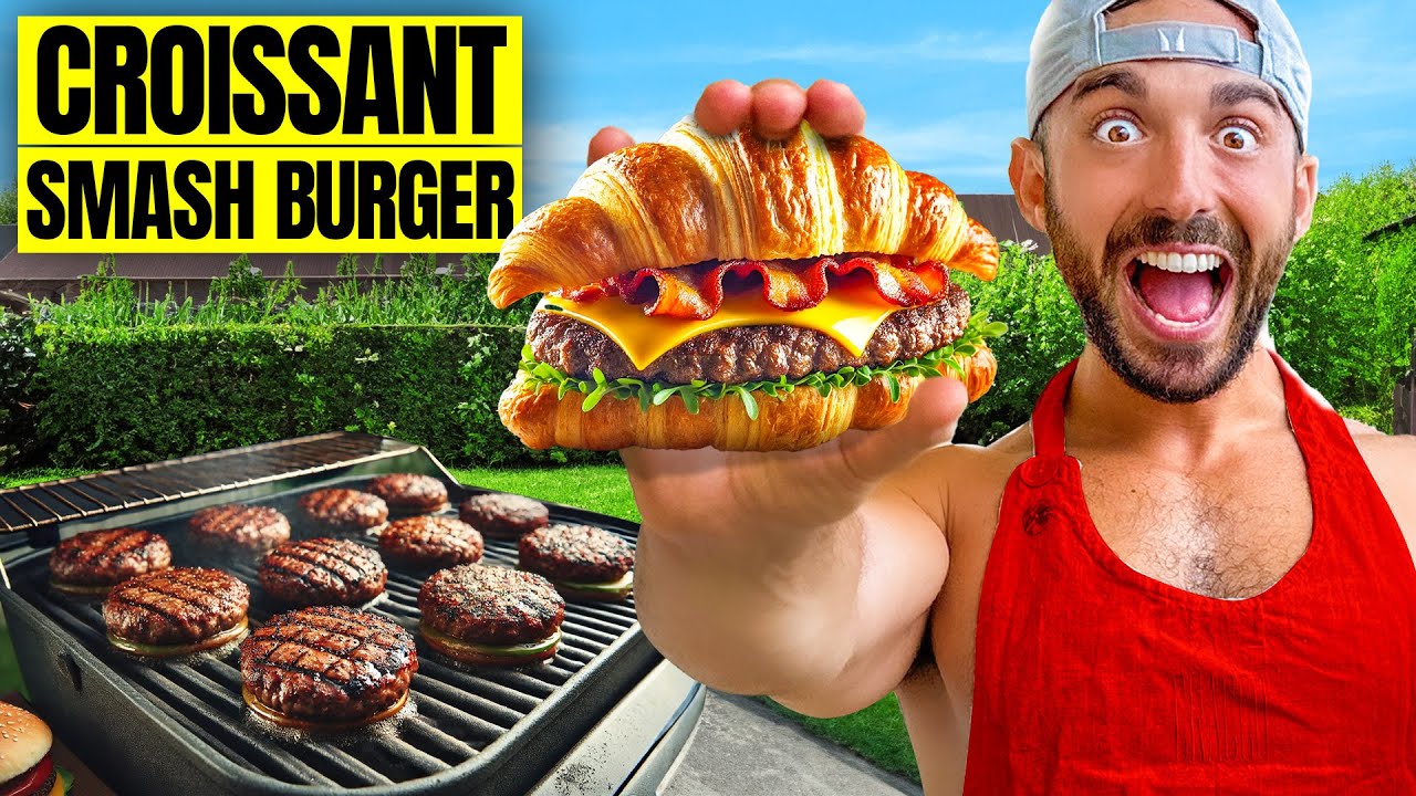 PROVO 3 RICETTE VIRALI DI TIK TOK #27 - *Smash Burger in un CORNETTO ...