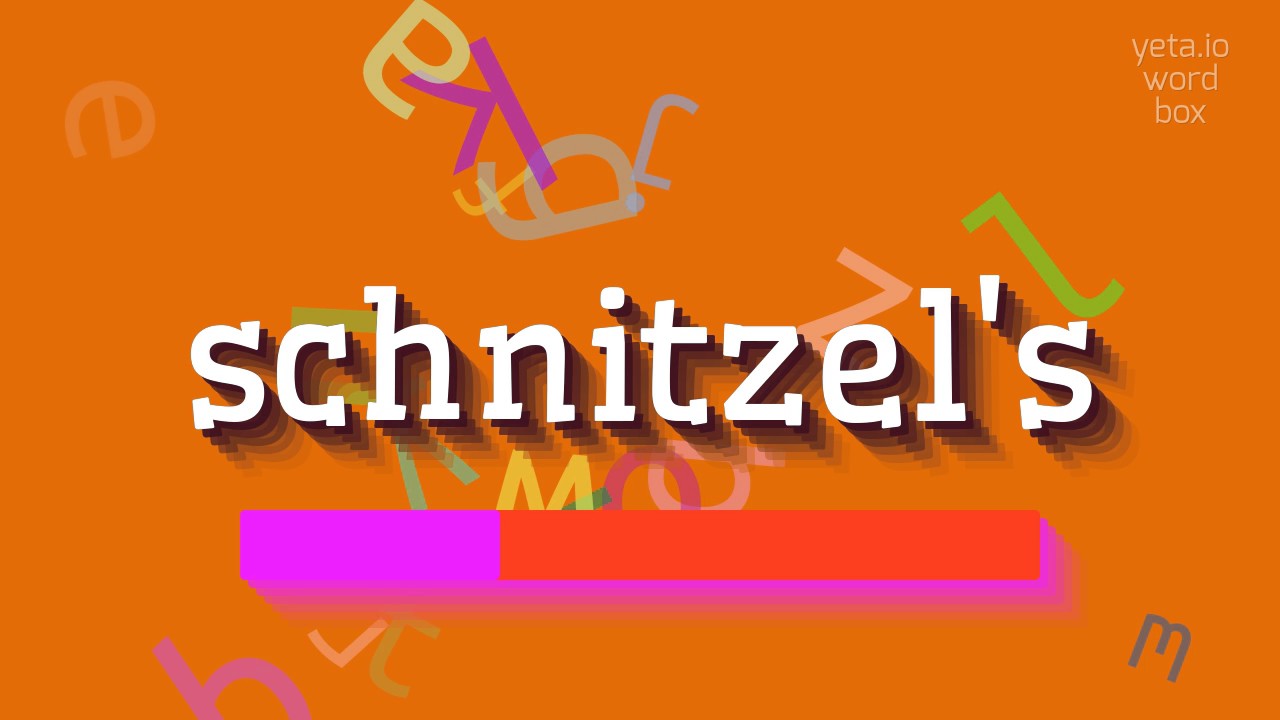 How to say "schnitzel's"! (High Quality Voices) - YouTube
