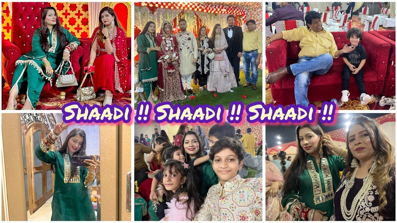 Wedding function vlog ll mini makeup tour vlog - YouTube