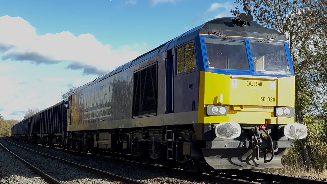 Diesel locomotive epic movements of the day 60028+60055 Thomas Barnardo ...