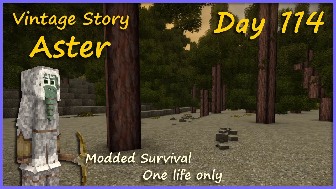 Aster Day 114 | Hardcore Modded Survival | No Commentary - YouTube