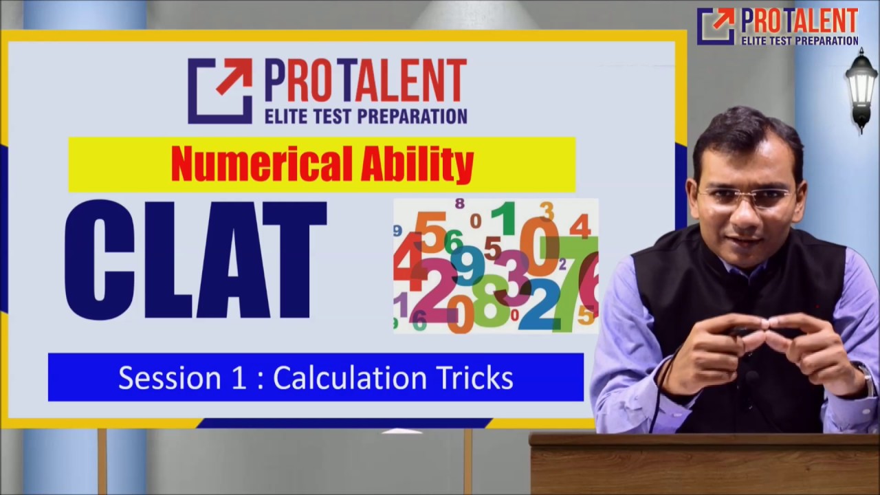 Maths for CLAT I Lecture 1 Calculation Tricks by ProTalent - YouTube