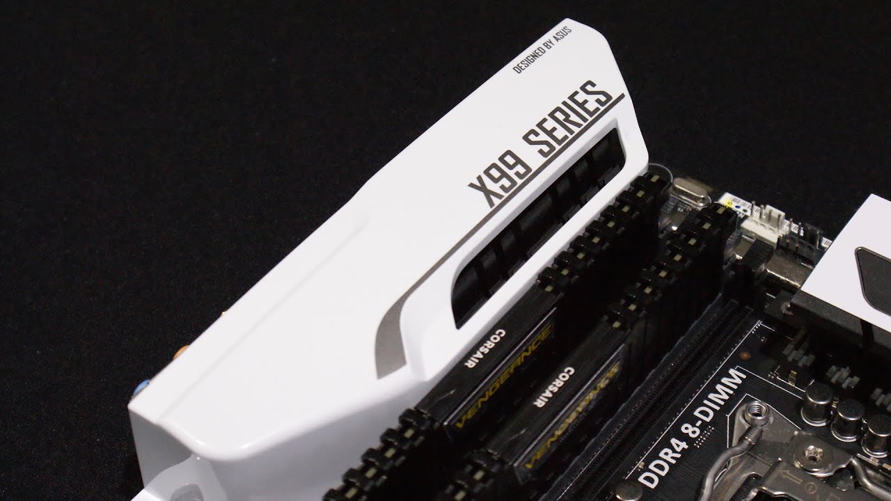 Asus X99 Deluxe + 5960X + Corsair LPX DDR4 - YouTube