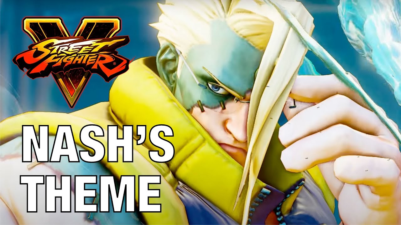 Street Fighter V / 5 : Nash Theme OST Looped (SFV SF5 Music Extended ...