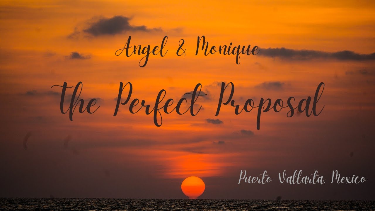 ANGEL & MONIQUE, THE PERFECT PROPOSAL! - YouTube