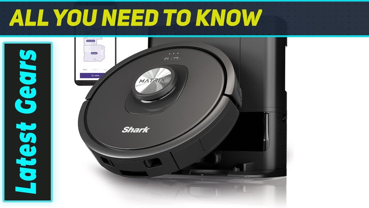 Shark RV2310AE Matrix: Best Bagless Robot Vacuum for Versatility - YouTube