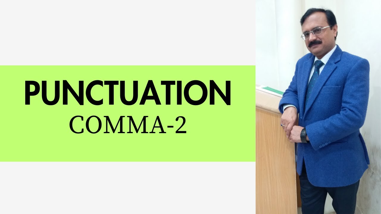 Punctuation (Comma-2) Lecture 3.6.3 in Urdu/Hindi - YouTube