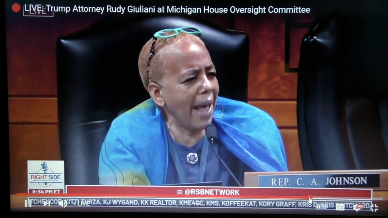 Michigan Democrat HOR Cynthia A. Johnson makes a complete fool of ...