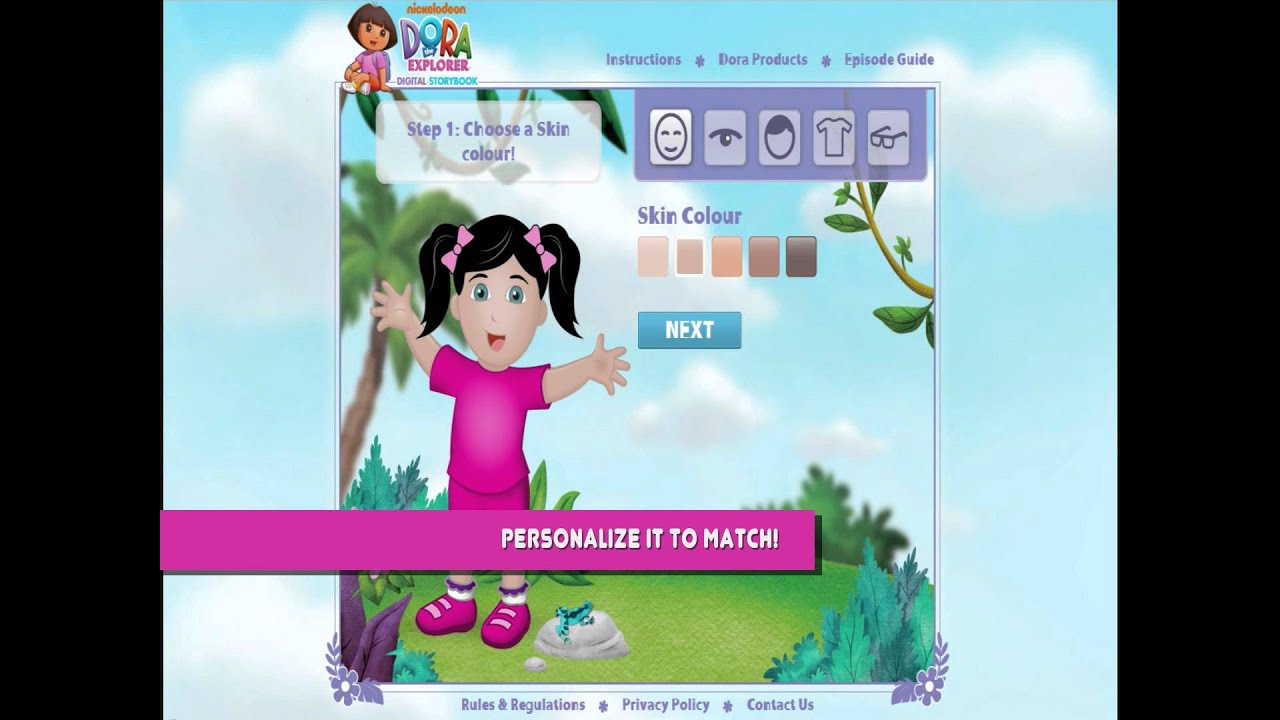 Tutorial on How to Make Your Dora the Explorer Digi-Book! - YouTube