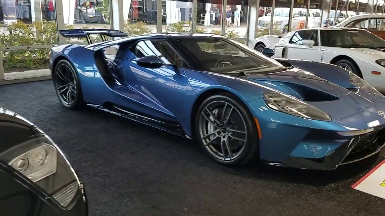 A trio of first and second generation Ford GT in Kissimmee Mecum ...